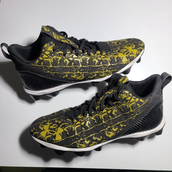 Under Armour | Shoes | Under Armour Mens Spotlight Black And Gold ...